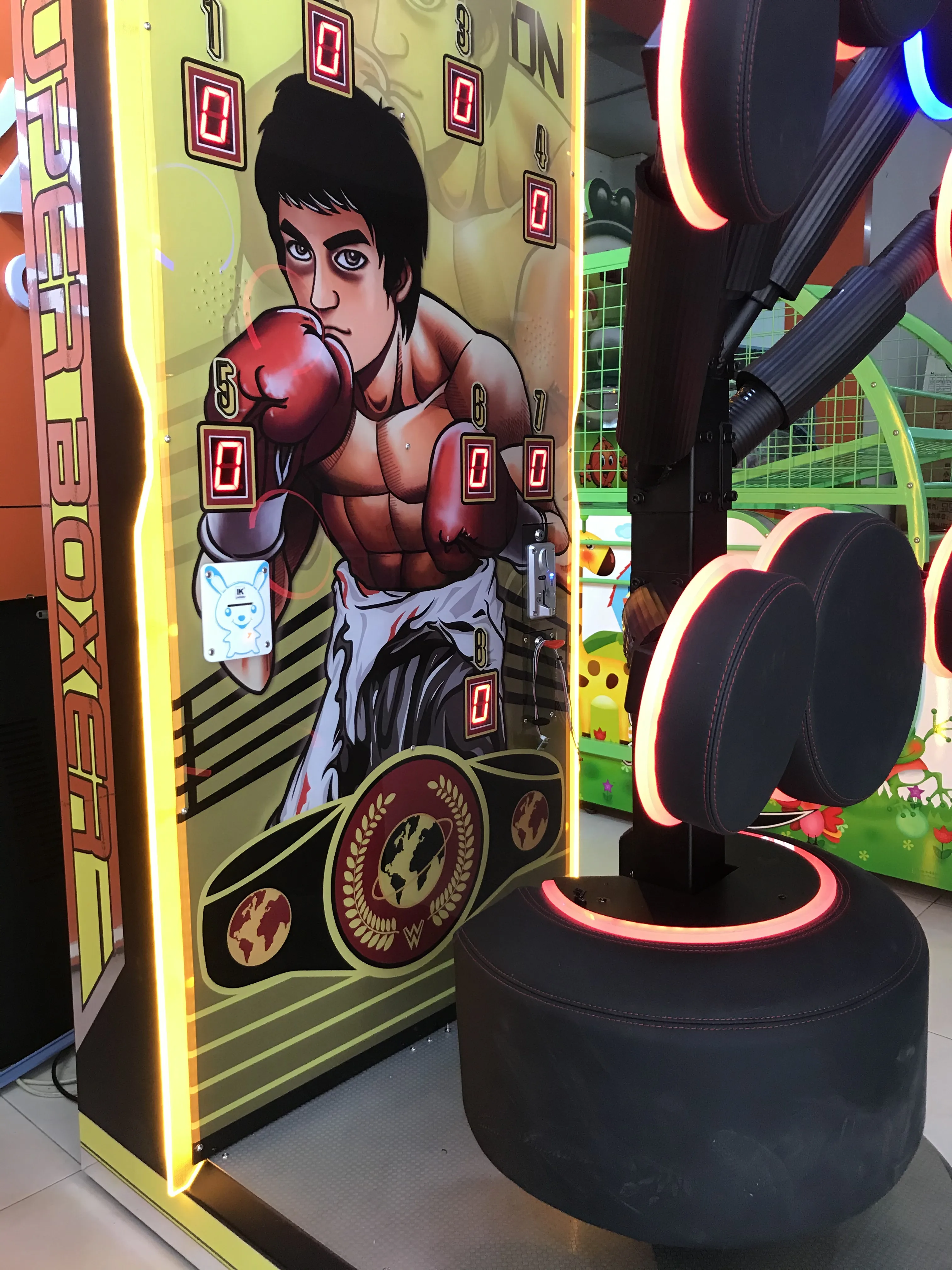 Big Punch Target Boxing Game Machine - Electronic Arcade