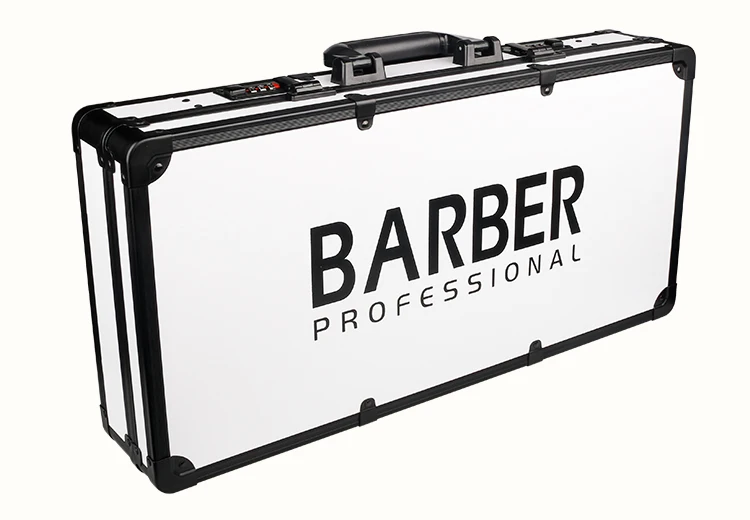 Professional Barber Shop Multifunction Hair Salon Tool Box White ...