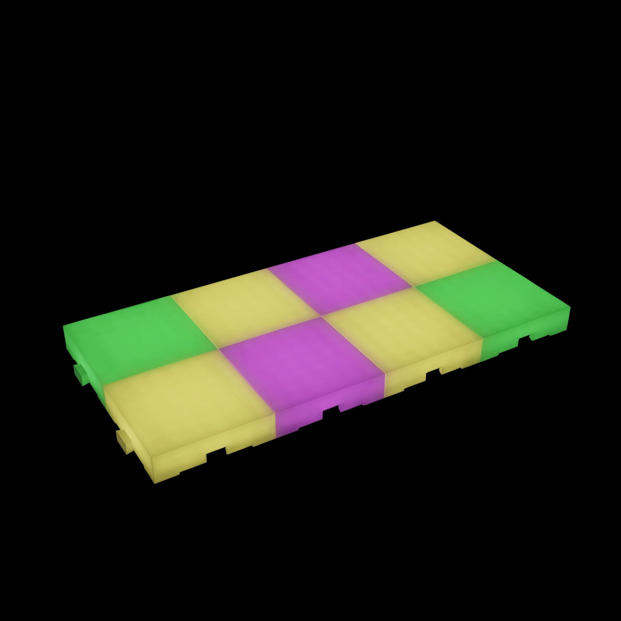 Outdoor Led Lighted Portable Dance Floor Tiles Pressure Sensitive ...