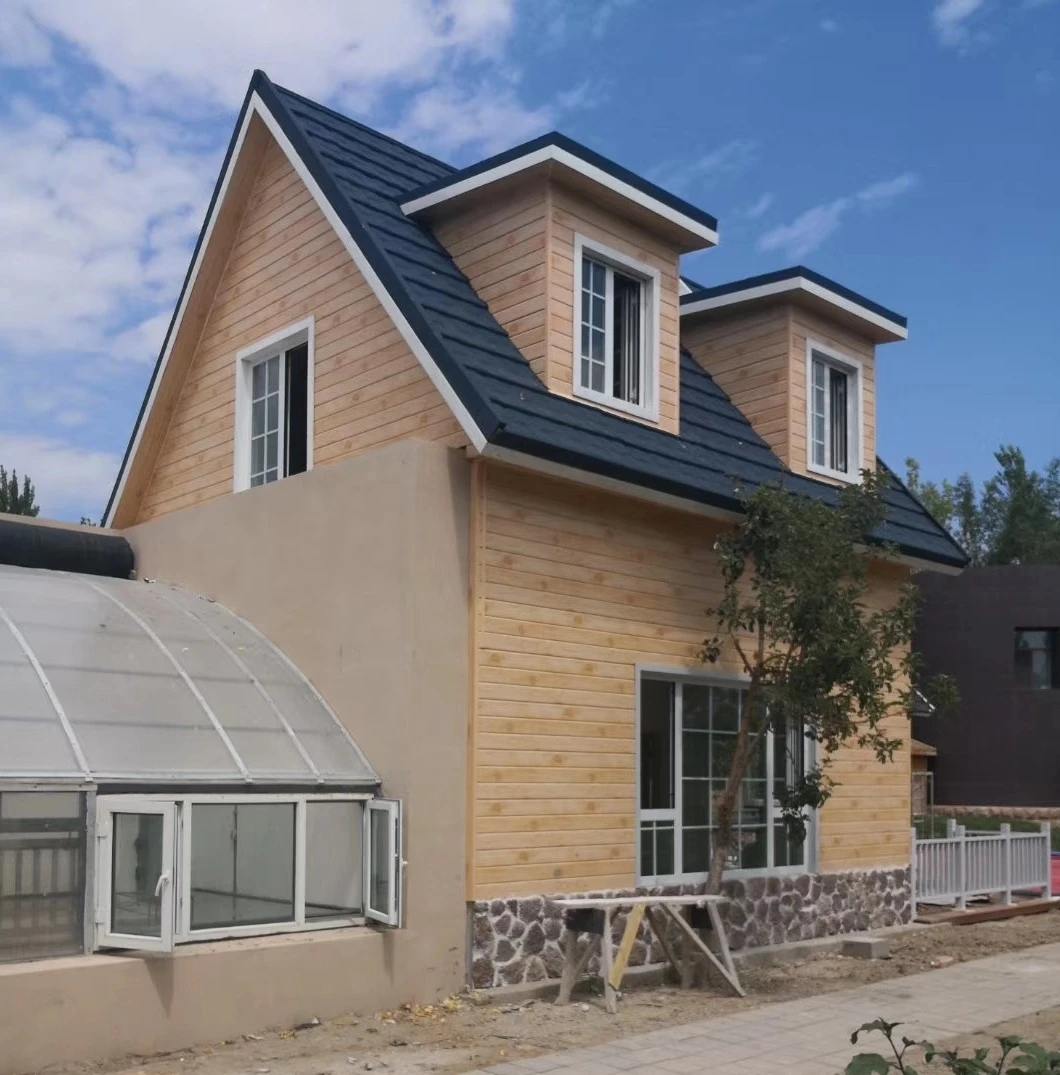 Furnished Light Steel Structure Prefabricated Luxury Villa Two Storey ...