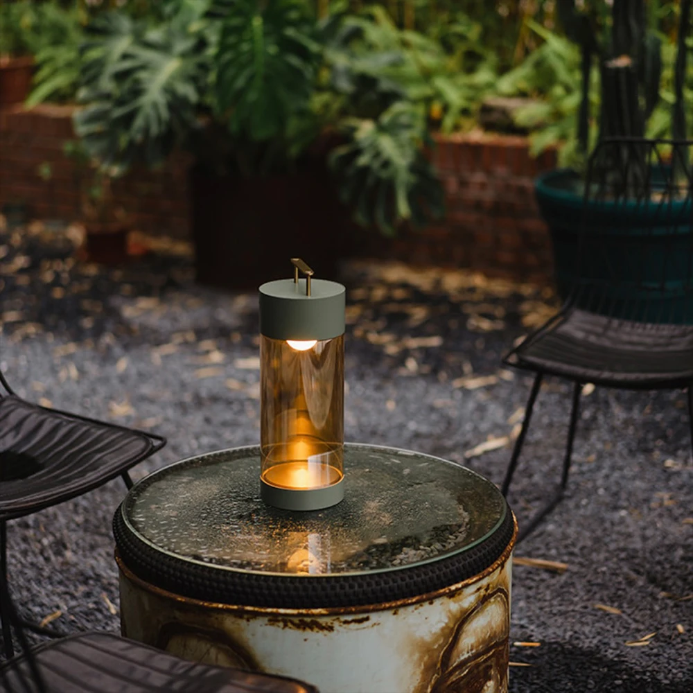 Portable Led Charging Table Lamp Atmosphere Living Room Bedroom Table ...