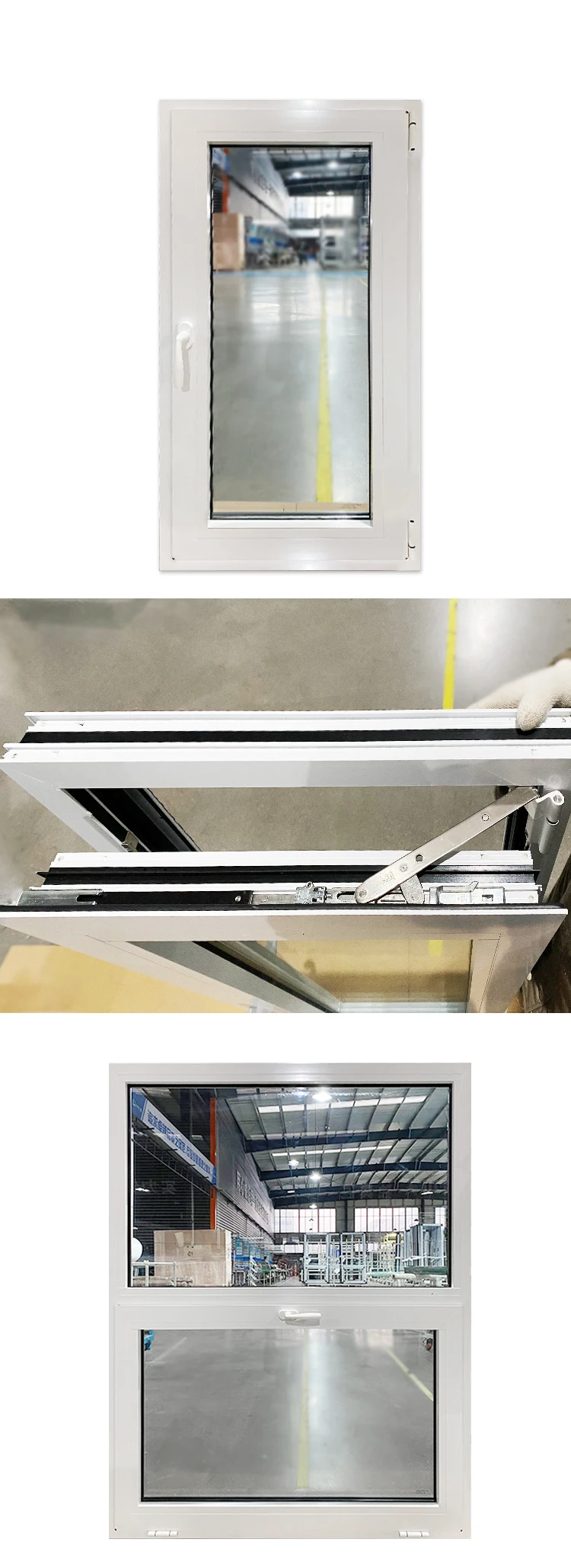 German Hardware Thermal Break Aluminium Two Ways Opening Tilt And Turn ...