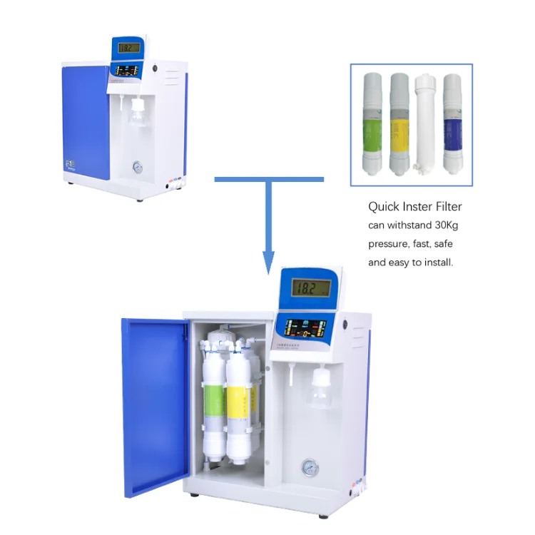 Hot Sale Ultra Pure Water 80GPD Laboratory Deionized System