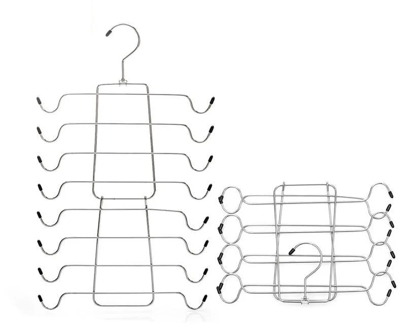 Iango Metal Wire Tank Hangers Space Saving Multifunctional Top Cami Bra ...