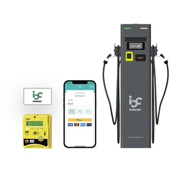 32a Commercial 14kw 22kw 44kw Fast Charge Pile Support Credit Card Nayax Payter Terminal Floor ...