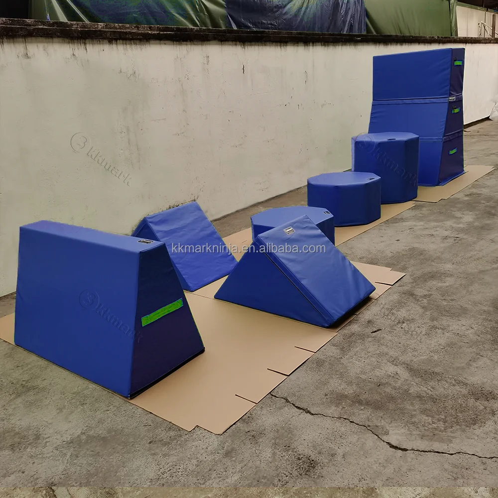 Kkmark Ninja Warrior Obstacles Equipment Junior Gymnastics Trapezoid ...