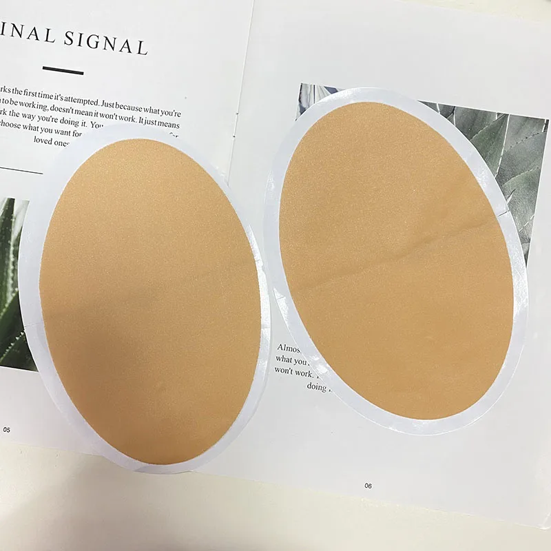 Dgchic Unisex Nude Invisible Oval Shape Disposable Cotton Waterproof ...