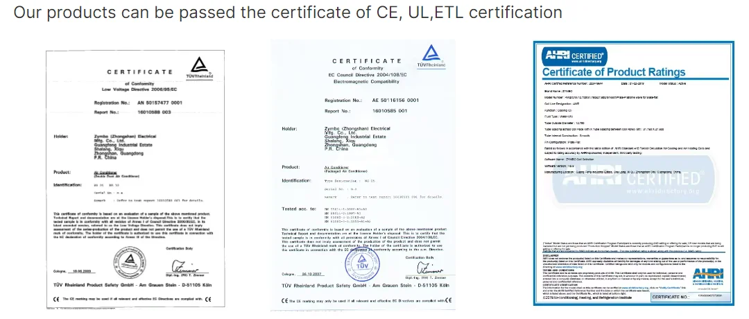 ZYMBO Monoblock Air Conditioner - Efficient Cooling Solutions