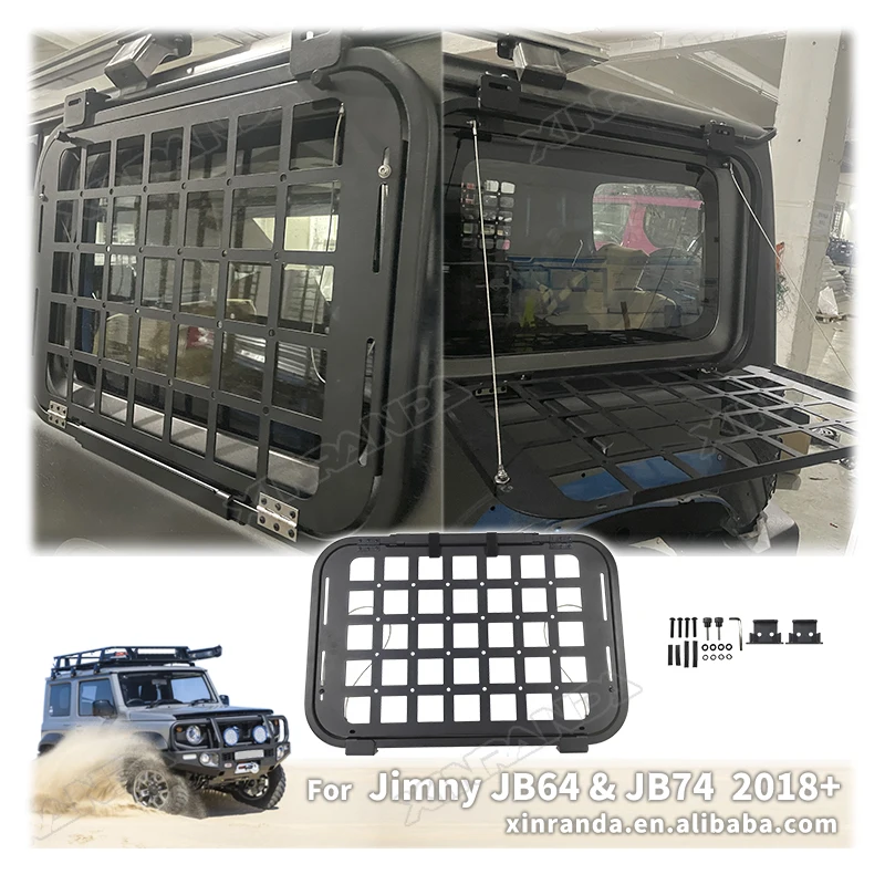 JIMNY ACCESSORIES Foldable Side Window Bracket for suzuki jimny JB74 ...