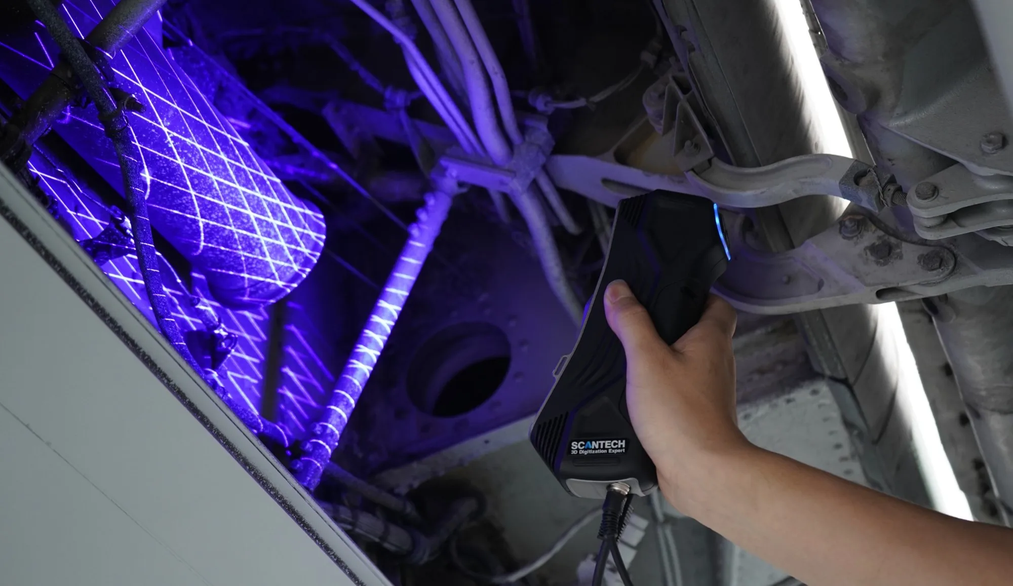 Portable 3d Scanner Narrow Scanning Area For Metrology-grade 3d ...