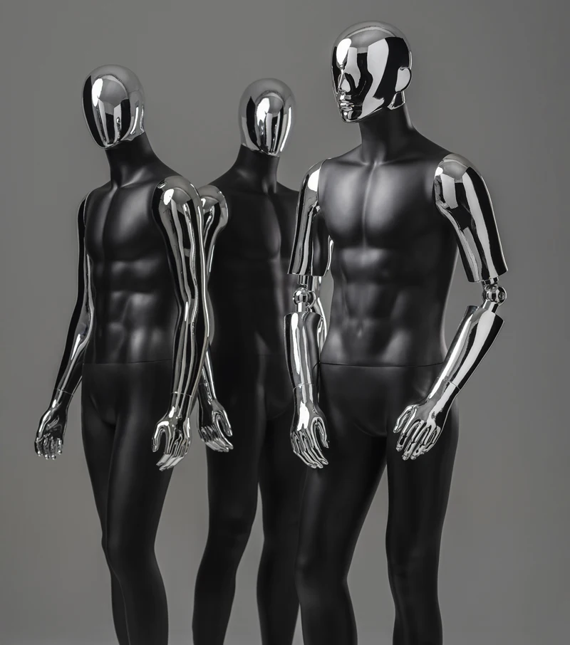 High Quality Whole Body Matte Black Full Body Bodybuilder Gold Male ...