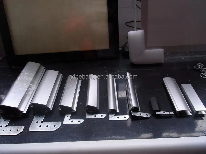 Outdoor Snap Frame Aluminum Extrusion Profile/lightbox Aluminium Frame ...