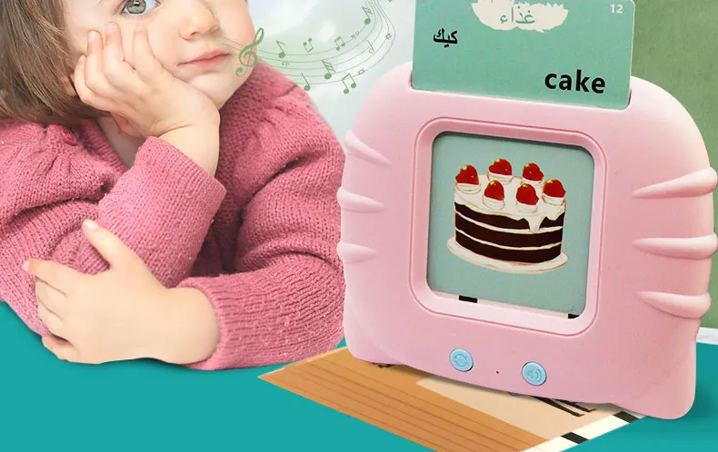 Cognitive Cards Talking Flash Cards - Bilingual Learning