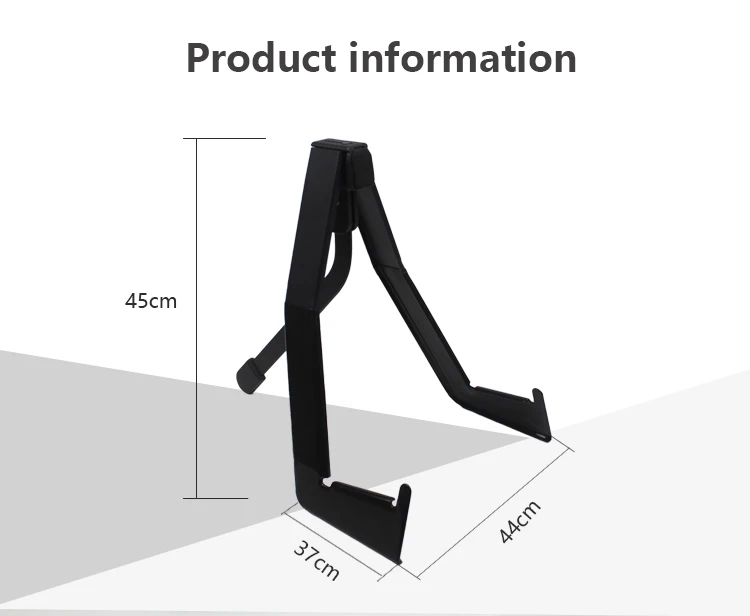 Basic Folding A-frame Stand For Acoustic And Electric Guitars Oem Space ...