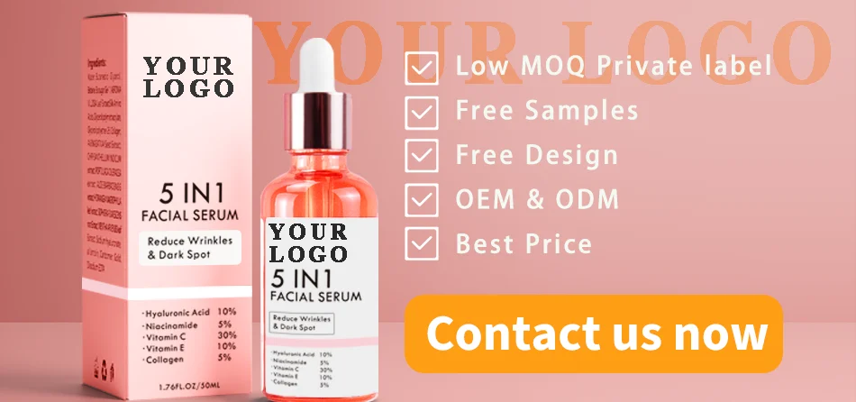 Bestcus 5 in 1 Anti Age Face Serum - Whitening & Nourishing