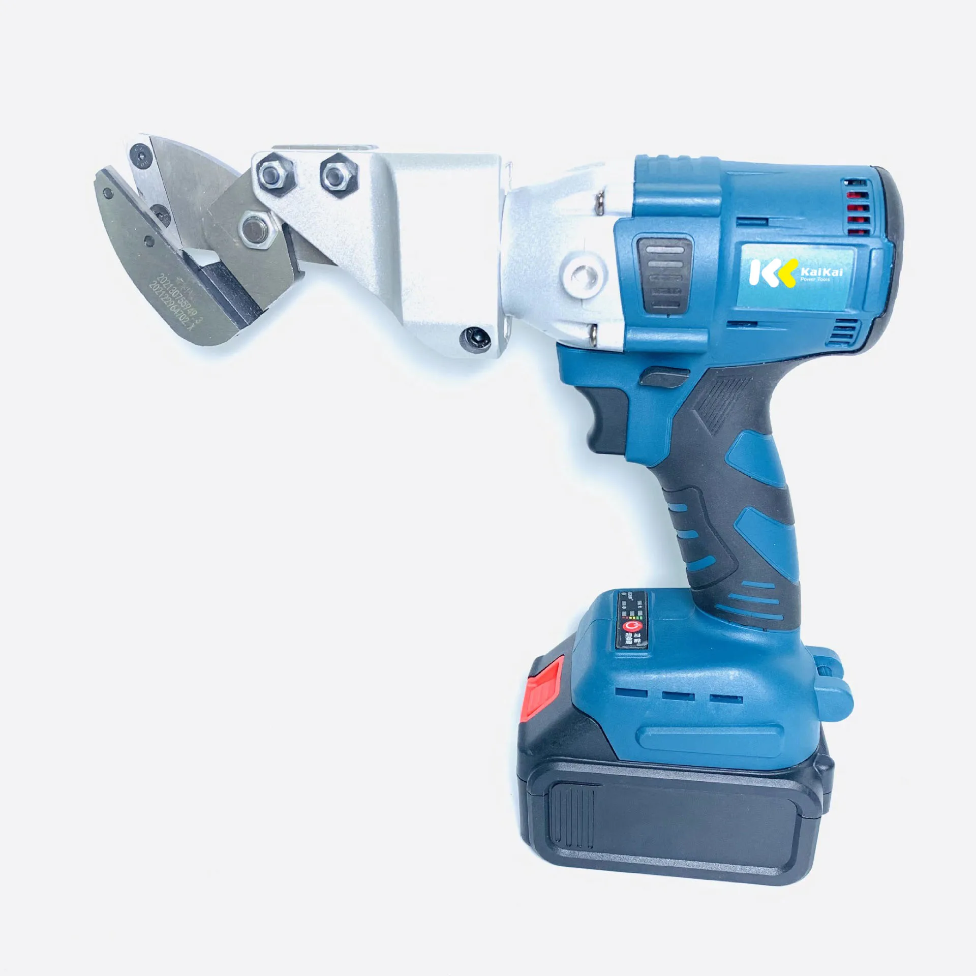 200N.m Rechargeable Lithium Electric Iron Sheet Shears Portable Power ...