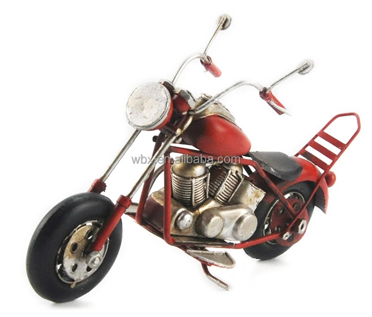Mini Figuras de Metal para motocicleta, modelo Retro Vintage ...