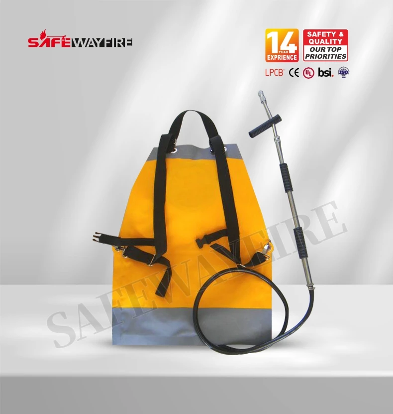 Hot Selling 16L 20L PVC Firefighter Forest Fire Extinguisher Backpack ...