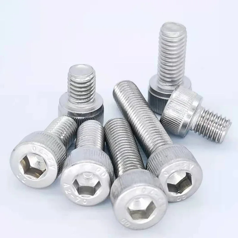 Stainless Steel Ss304 A2 70 Hex Allen Bolts M3 M6 Key Din912 Cylinder Socket Head Cap M8 Allen ...