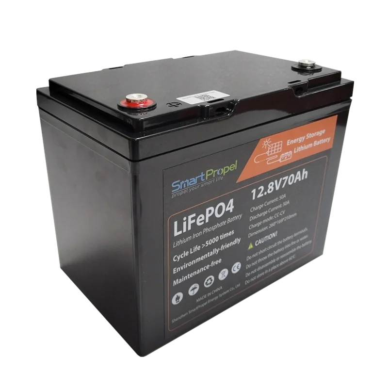 12.8v 25.6v Rechargeable Pack Battery 12v 70ah Rv Golf Cart Battery ...