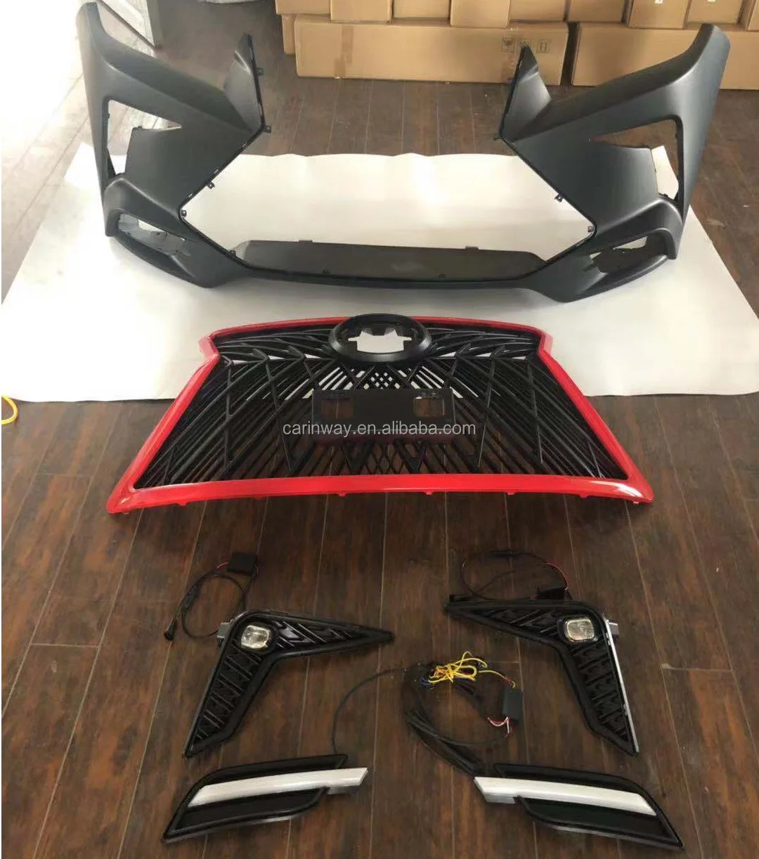 2016 Revo Body Kits Upgrade To Lexus Lx570 Front Grille Auto Bumper Car ...