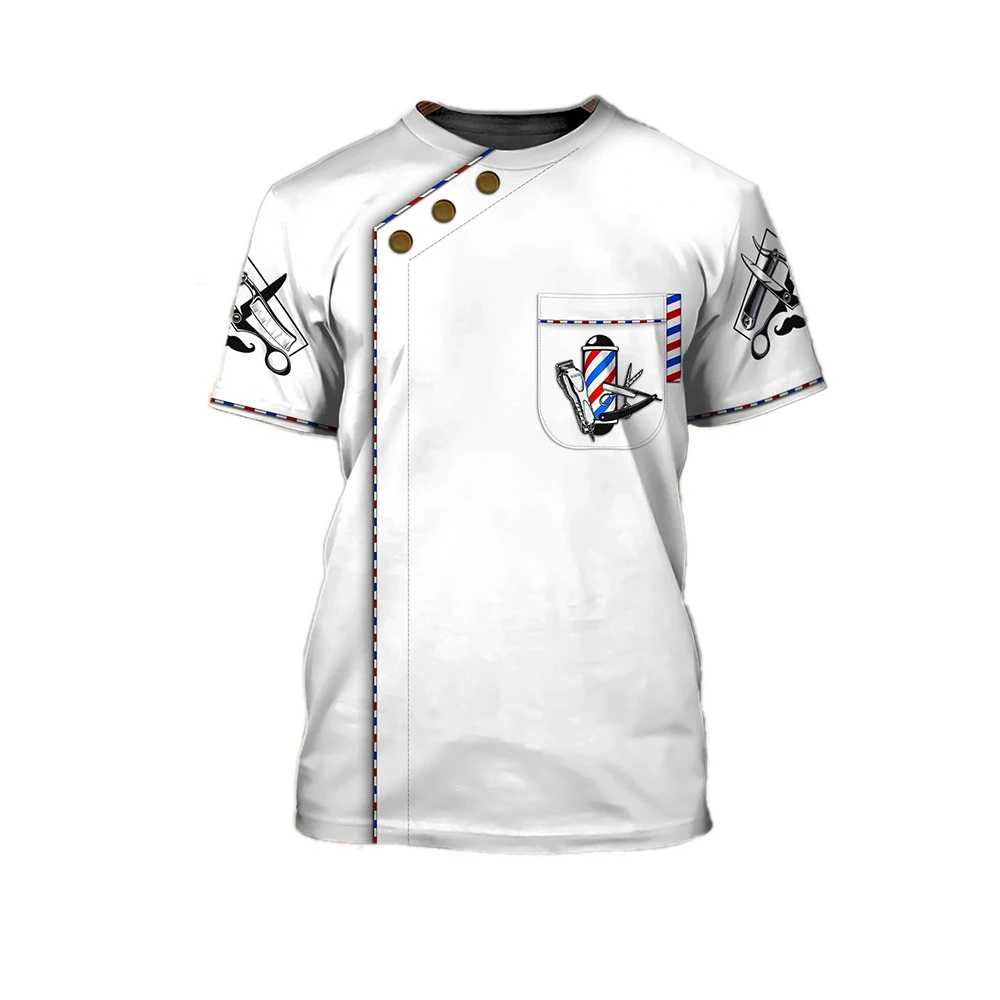 Wholesale Barber Shop Shirt Jackets - Professional Uniforms