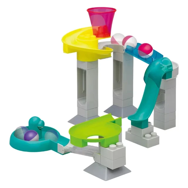 Rolling Coaster Building Block Jump Set 3-7 Ages Preschool Learning ...