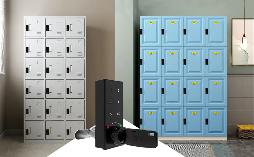 Office Gym Furniture Electronic Password Digital Cabinet Gym Locker ...