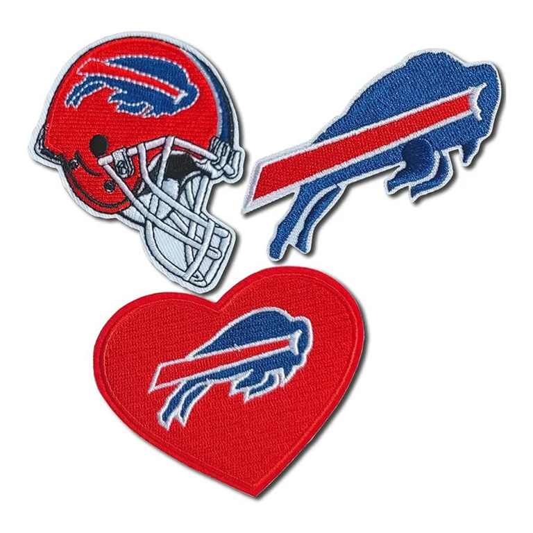 Buffalo Bills Merch Buffalo Bills Iron-On Patch – Official NFL Football ...