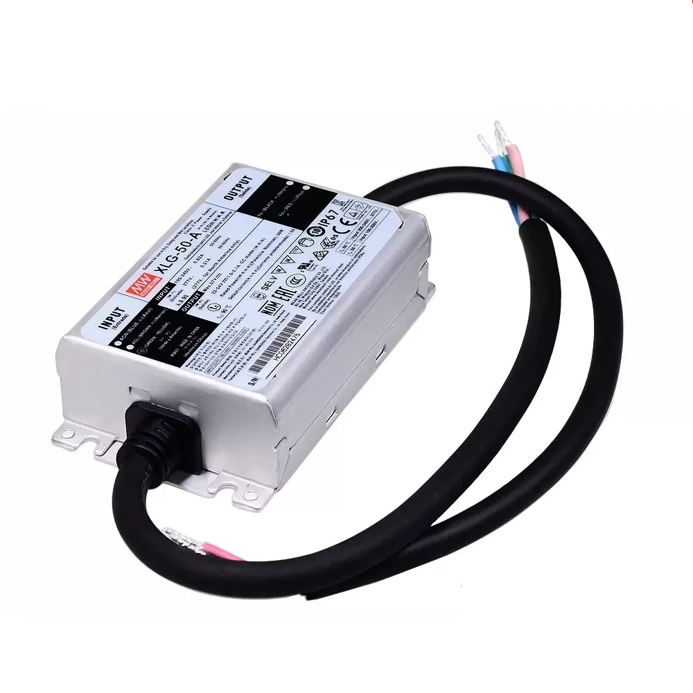Mean Well Switching Power Xlg-50-a/ab 50w Constant Power Led Driver ...