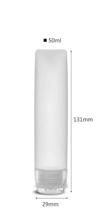 Eco-friendly Empty Shampoo Inverted Squeeze Travel Bottle Frosted ...