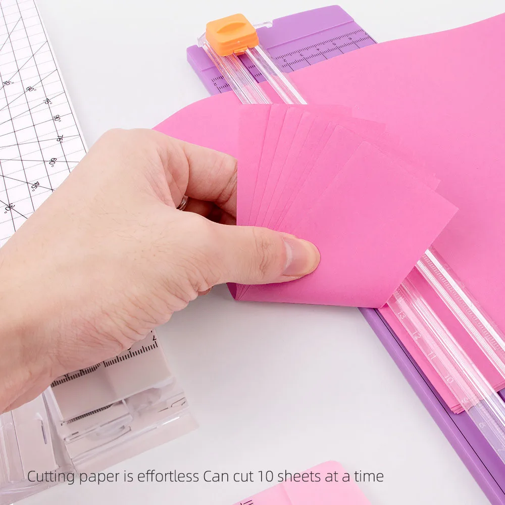 Mini A4 Desktop Office Paper Trimmer Manual Photo Cutter with Blade ...