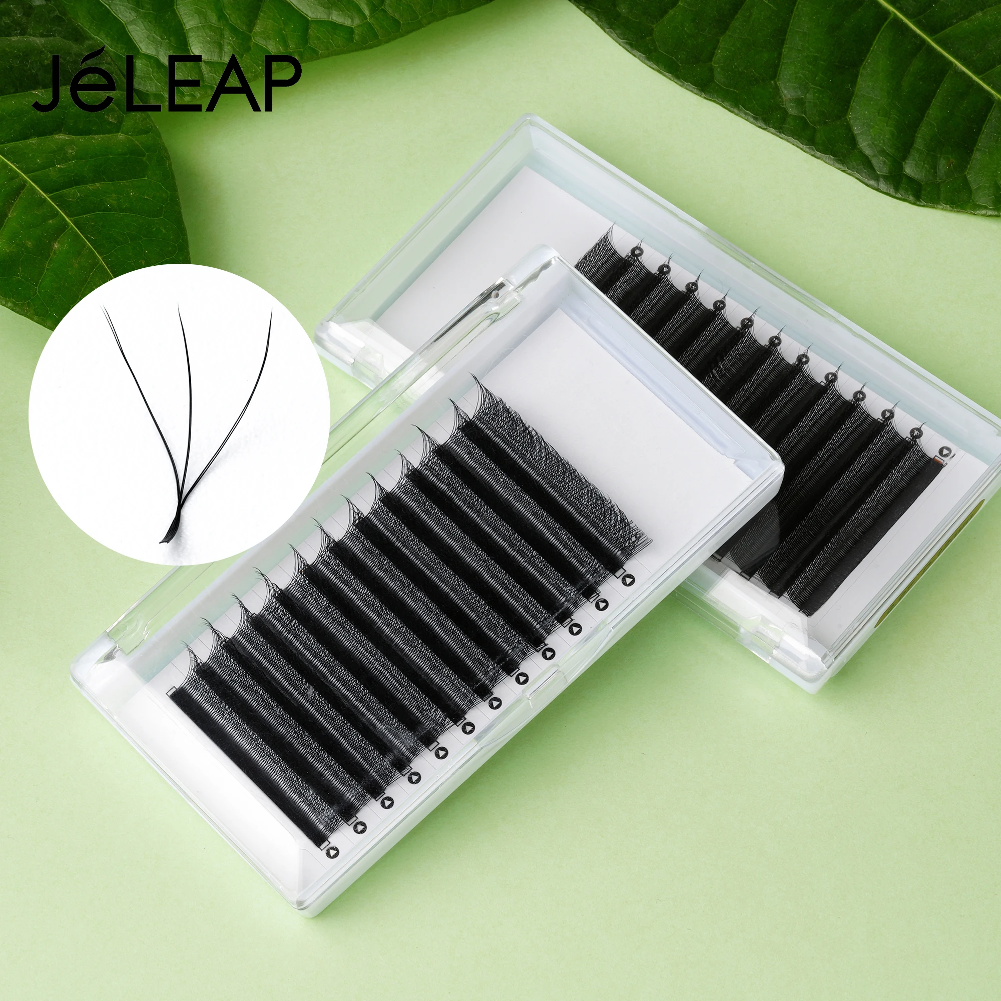 Wholesale Korean Pbt Materials Eyelash Individual Hybrid Lashes ...