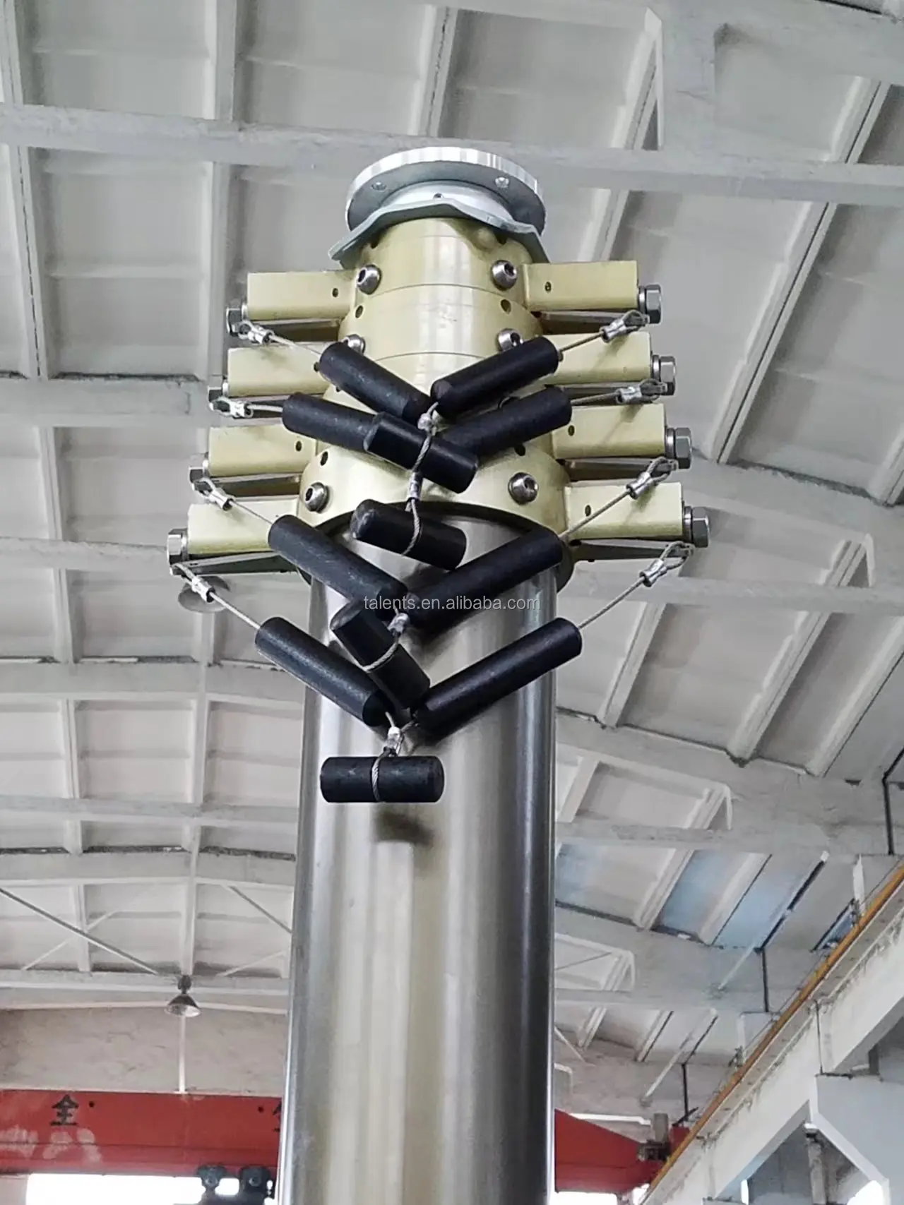 Lightweight Portable Lifting Pole - 4m Telescopic Mast