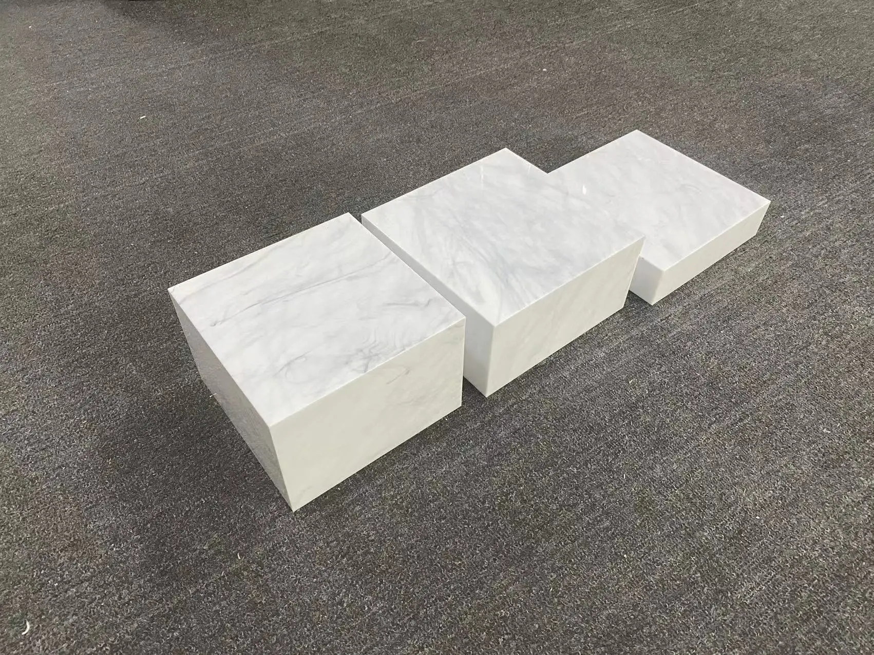 Custom Acrylic Display Cubes for Events and Weddings