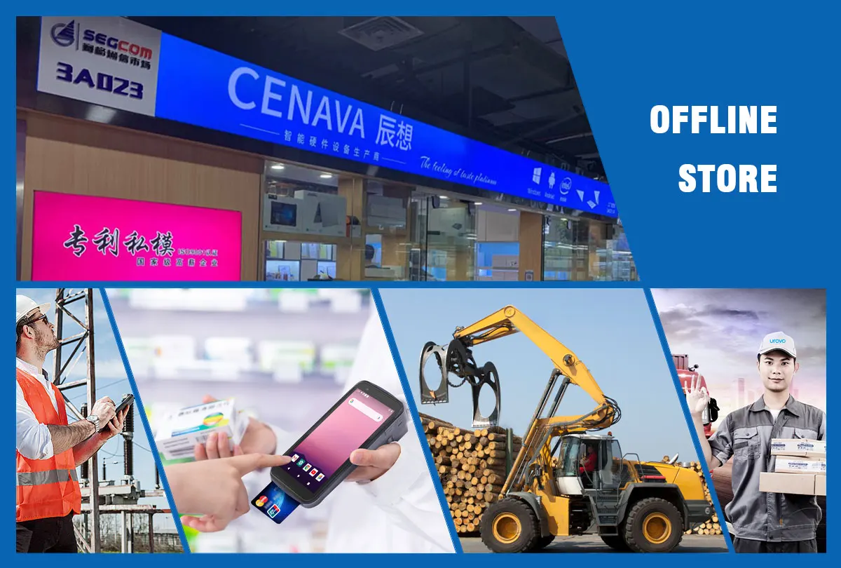 CENAVA W62H Pda - Rugged Handheld Terminal with Win 10