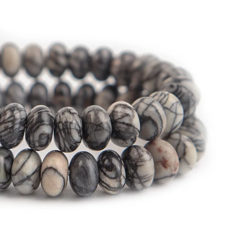 Natural Abacus Stone Diy Jewelry Making Aventurine Crystal Jade Beads ...