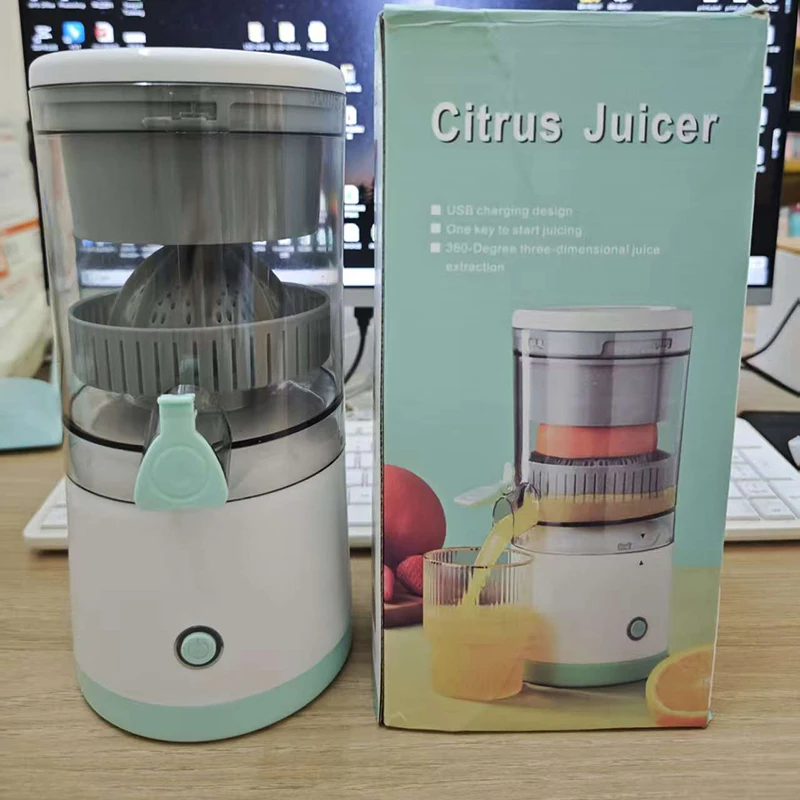 Portable Fruit Juice Machine Professional Rechargeable Lemon Juicer ...