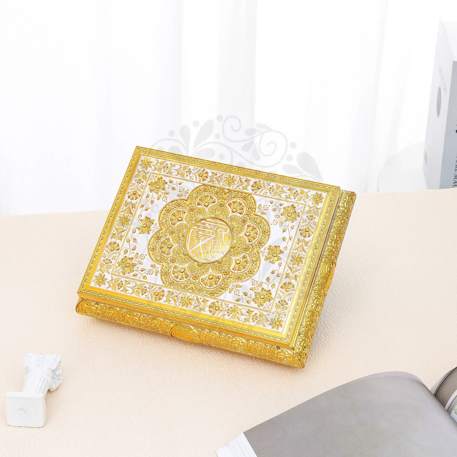Muslim Quran Bookshelf Home Decoration Koran Book Holder Plastic ...