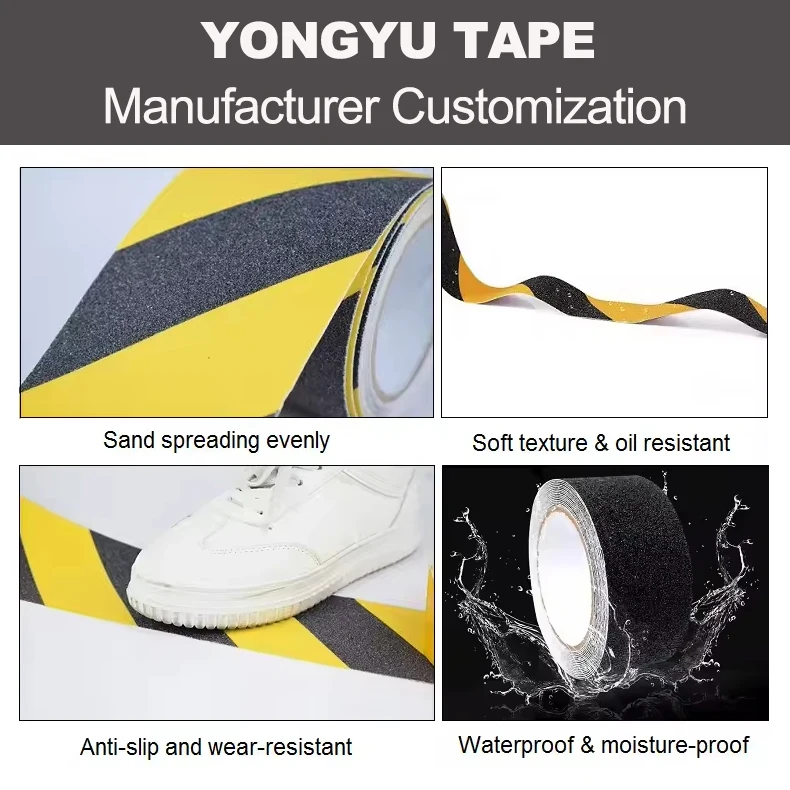 YONGYU Anti-Slip Safety Grip Tape - Durable & Adhesive