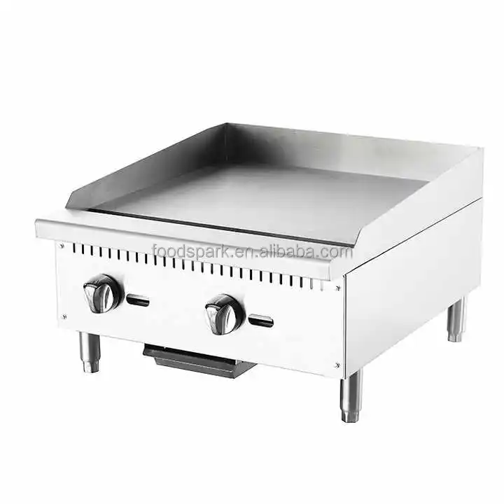 Portable Street Food Griddle and Fryer Combination Machine Commercial ...