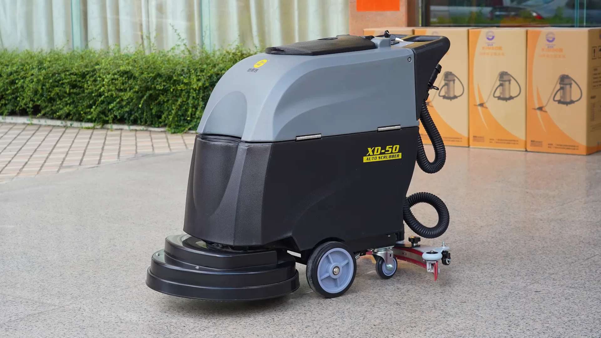 Guangzhou Super Clean Sc50c Auto Scrubber With Cable Floor Scrubber ...