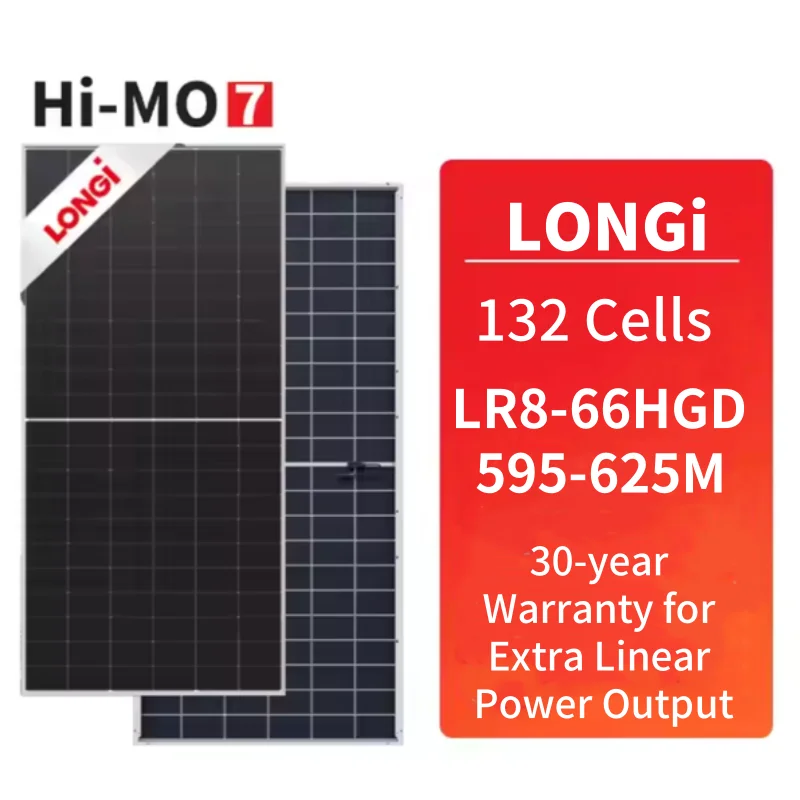 Longi LR8-66HGD Monocrystalline Solar Panels - High Energy Yield