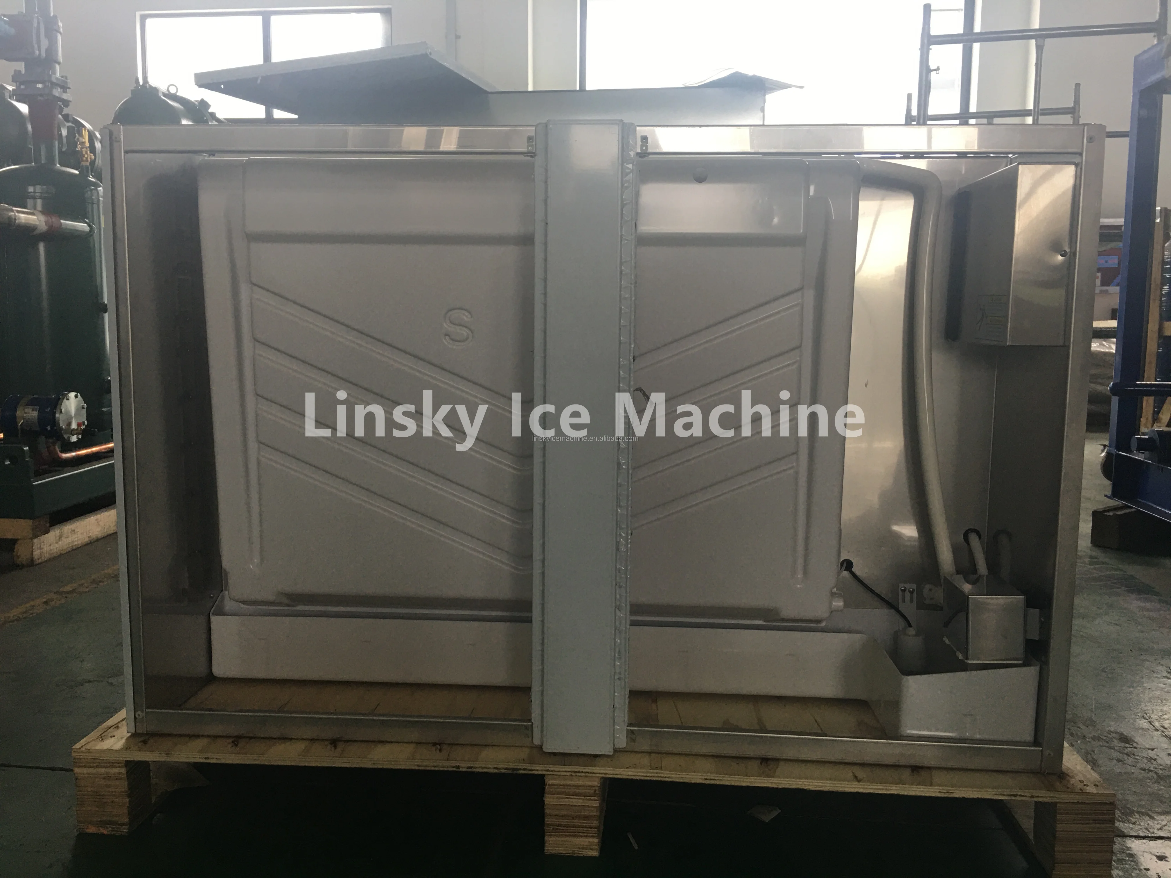 Square Cube Ice Machine 1 Ton Ice Cubes Making Machine Commercial ...
