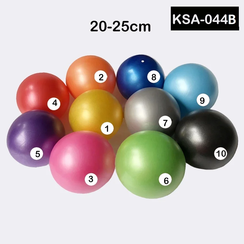 Customize Gym Eco-friendly 25cm Small Mini Balance Ball Pvc Yoga ...