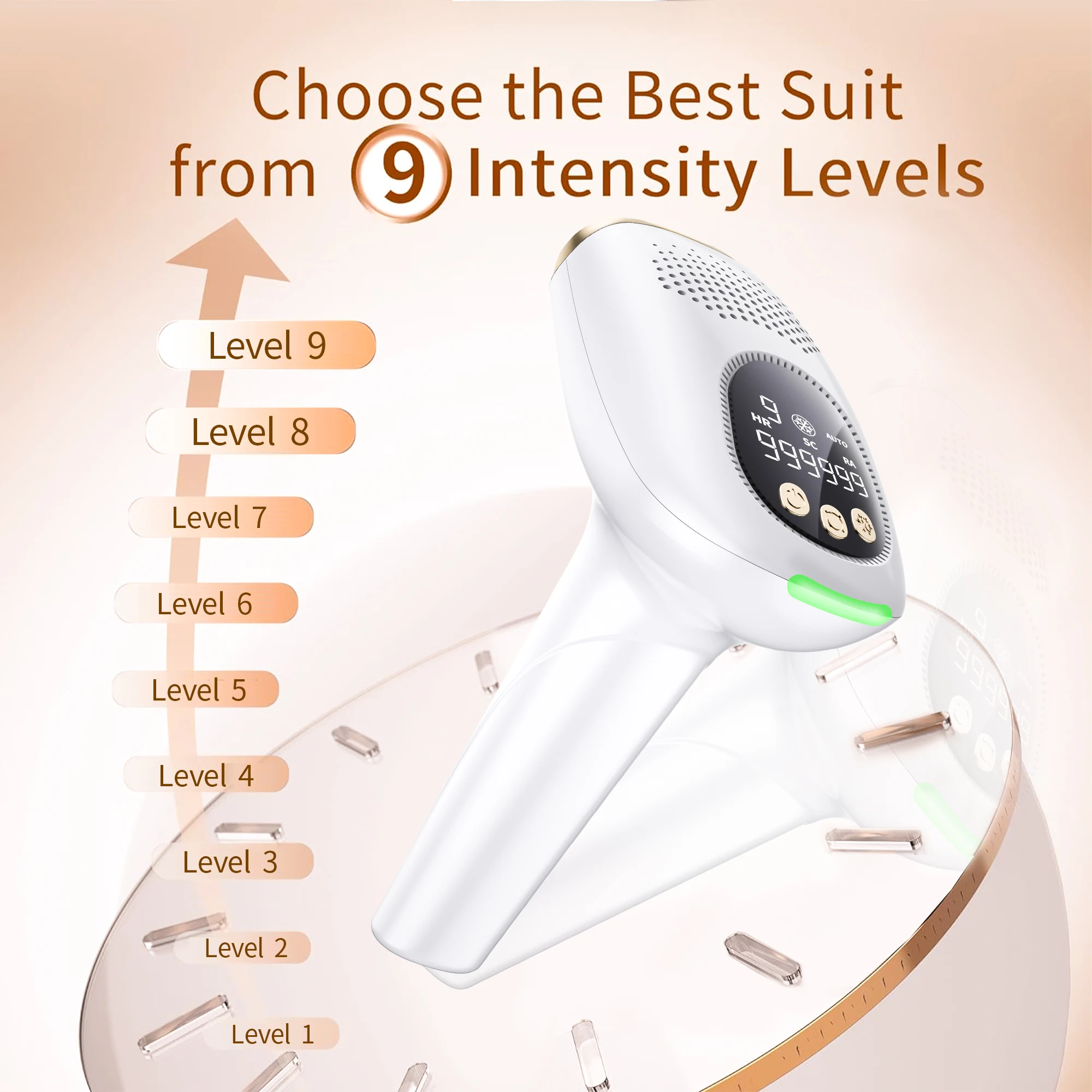 2023 Professional Ice Cooling Ipl Beauty Device Hair Remover For Hair ...