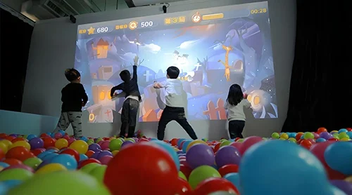 Interactive Projector Games - Immersive 3D AR 4K Hologram Projection