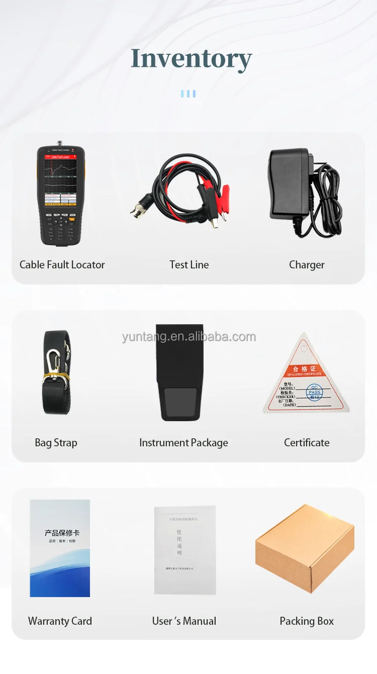 Handheld Cable Fault Tester - Intelligent Distance Meter