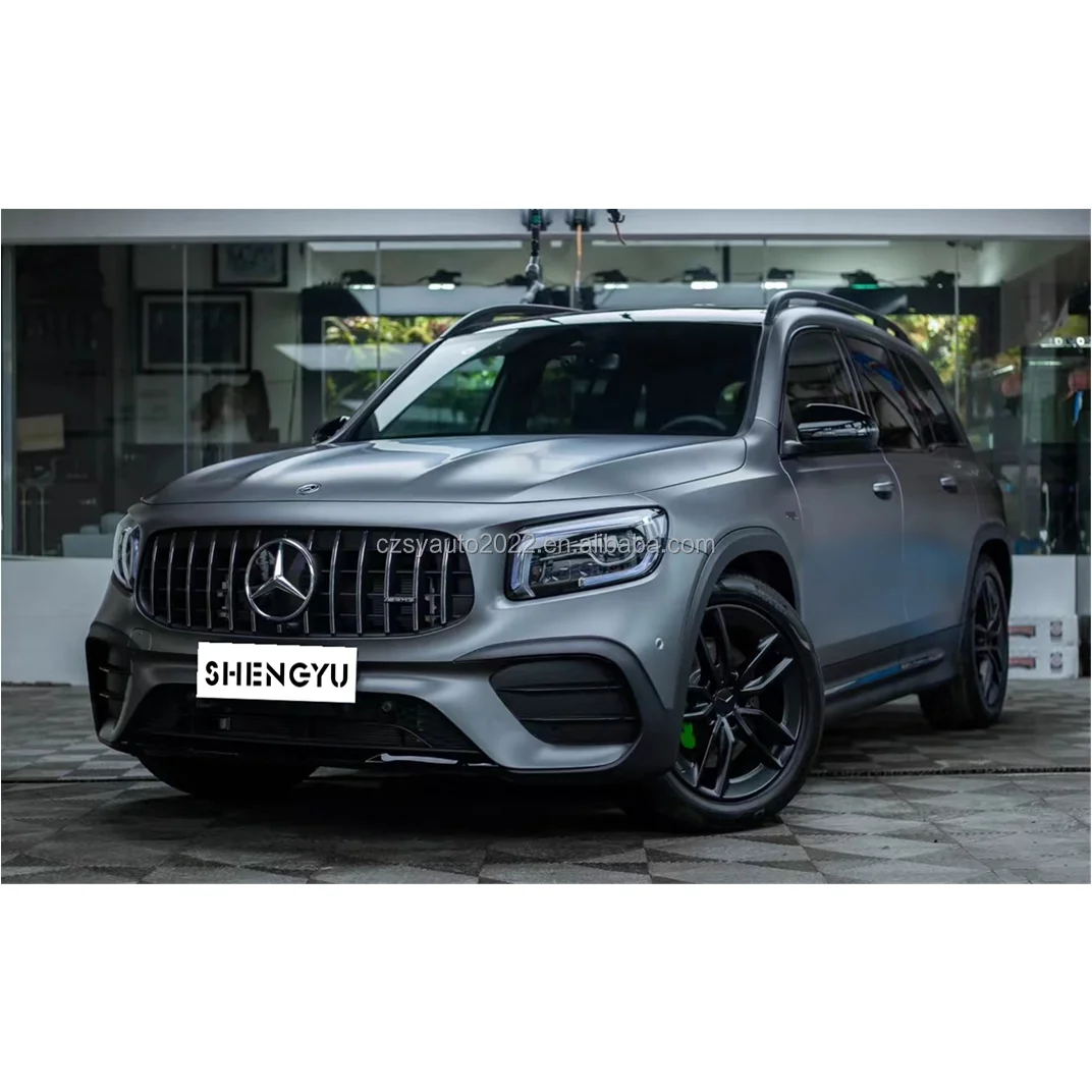 Body Kit Include Front Bumper Assembly Rear Lip Exhaust For Mercedes ...