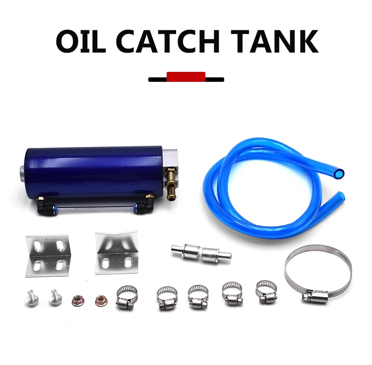 Universal Aluminum Racing Reservoir Turbo Tank Oil Catch Can TK62 ...